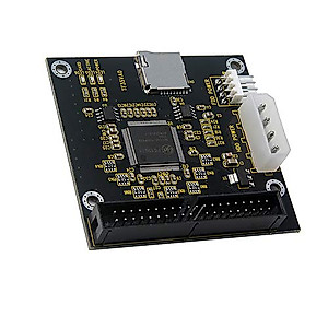 SD to 3.5" 40Pin Male IDE Hard Disk Drive Adapter Card 4Pin Power Supply