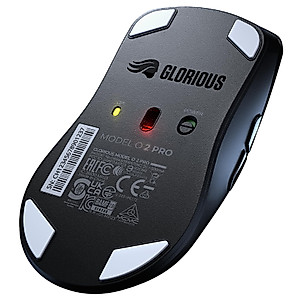 Glorious Gaming Model O 2 PRO Wireless Gaming Mouse - 2.4GHz wireless 1ms delay, 100M clicks, 57g Ultralight, Long Battery Life, 26K DPI BAMF 2.0 Sensor, Ambidextrous, 6 Buttons, PTFE Feet