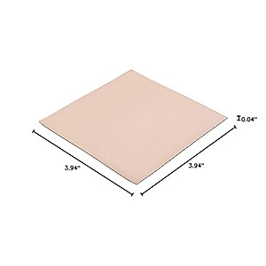 Thermal Grizzly - Minus Pad 8 (100x100x1,0mm) - Self-Adhesive Cooling Conductive Thermal Pad - Elastic and Adaptable Silicone Thermopad CPU/GPU/PS4/PS5/Xbox