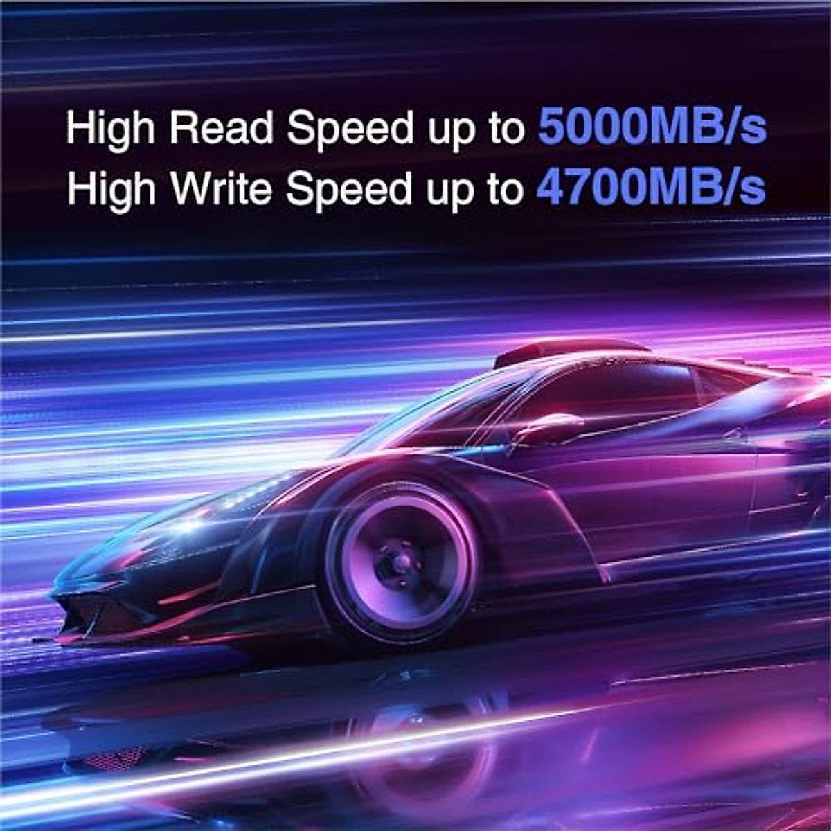 FeuVision SSD 1TB PCIe 4.0 Gen 4, NVMe M.2 Internal Solid State Drive, 3D NAND, Read Speed up to 5000 MB/s, High-end Consumer Level | Storage for PC, Laptops, Gaming and More