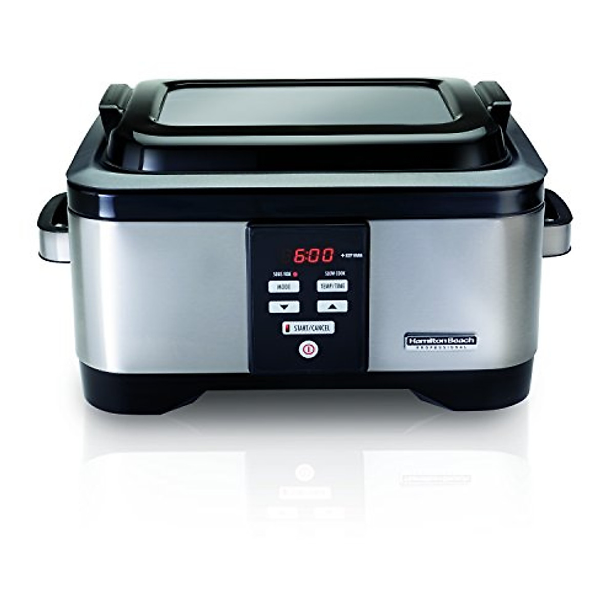 Hamilton Beach Professional Sous Vide Water Oven & Slow Cooker, 6 Quart Programmable, Stainless Steel (33970)