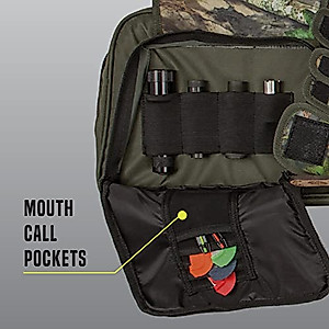 Allen Company Gear Fit Pursuit Shocker Turkey Shotgun Case, 52", Mossy Oak Obsession, Gray/White/Red (954-52)