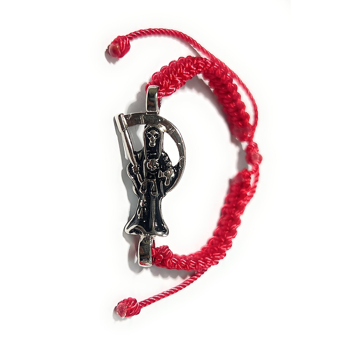 Red Thread Bracelet Pulsera Roja de hilo de la Santa Muerte