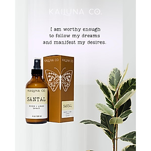 Santal Artisan Natural Room and Linen Spray with Pure Essential and Fragrance Oils, Made in California (4 oz), 33