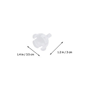 Milisten 50pcs Clear Chocolates Box Holder Candy Bouquet Wrapper Cups Clear Chocolate Flower Stem Fixed Base Candy Truffle Cup Holder