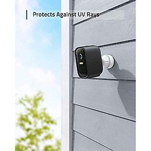 eufy security eufyCam 2C Skin (2-Pack), Protective Silicone Casing for eufyCam 2C & 2C Pro, Easy to Install, Protection Against UV Rays and Rain
