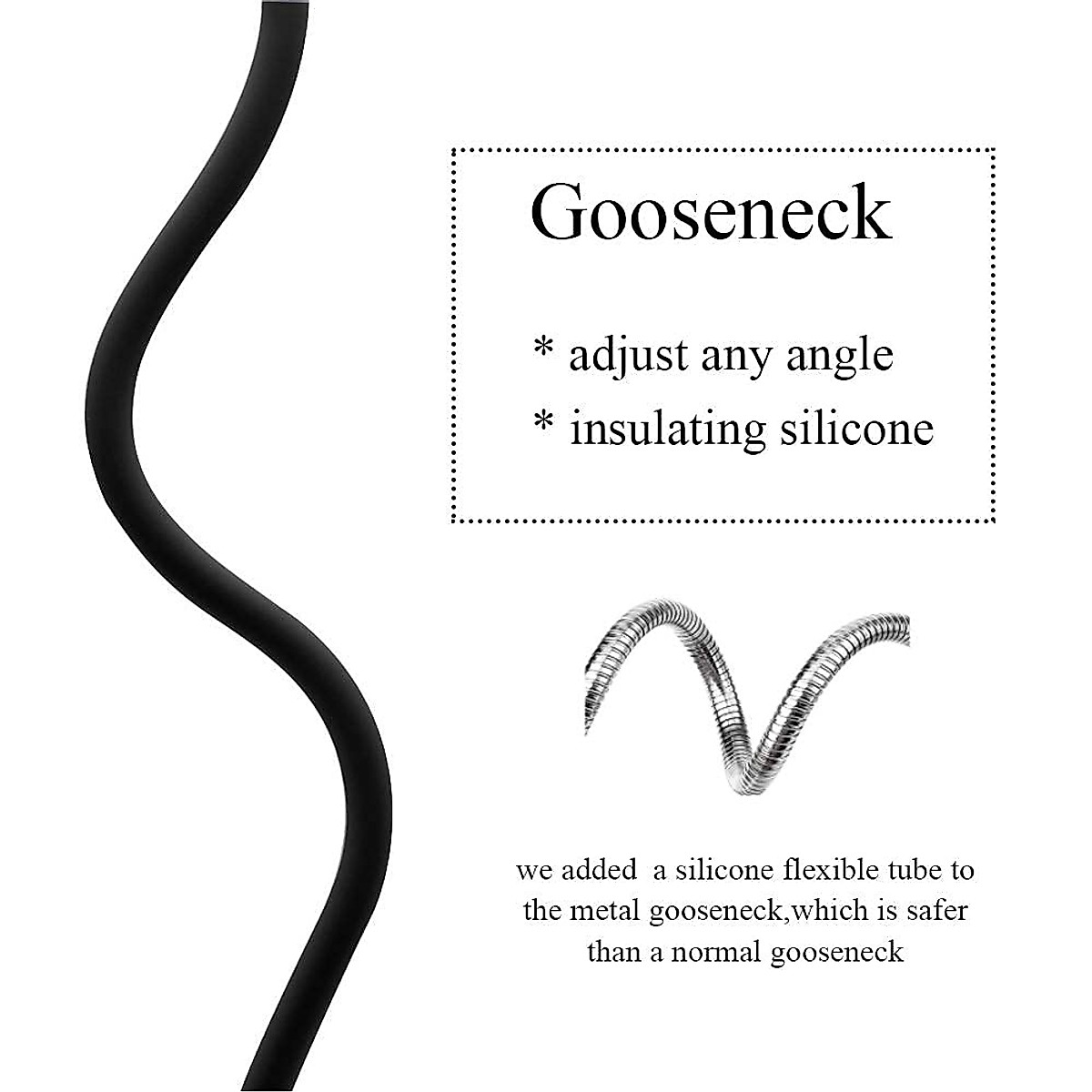 LED Sewing Machine Light,POWKER 30 LED Magnetic Mount Drill Press Light with Flexible Silone Coating Gooseneck for Sewing Machine, Drill Presses, Desks, Music Stands, Craft, Workbenches, Lathes Lamps