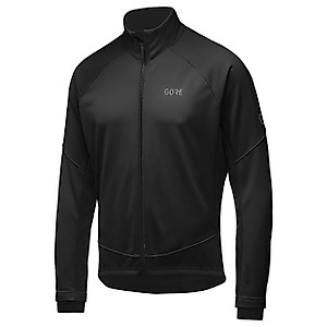 GORE WEAR Men's Thermo Cycling Jacket, C3, GORE-TEX INFINIUM, XL, Black