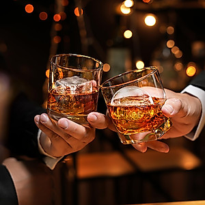 Zulay Kitchen Silicone Ice Cube Trays Set of 2 - Large Square Ice Cube Molds and Sphere Ice Ball Maker with Lid - Reusable Ice Mold For Whiskey, Cocktails, Bourbon (Black)