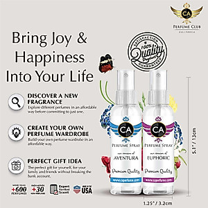 CA Perfume Impression of Goddess Girls For Woman Travel Size Sample Fragrance Eau de Parfum Sprayer (2 Fl Oz/ 60 ml)