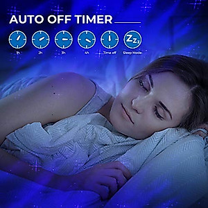 Star Projector for Indoor, Aurora Sky Projector for Bedroom, Dicsco Lamp for Party, Bar, Birthday Party