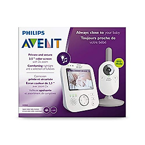 Philips AVENT Digital Video Baby Monitor, SCD843/37