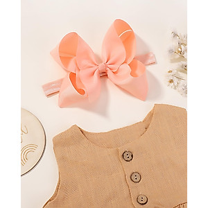 jollybows 20pcs Baby Girls Grosgrain Ribbon Hair Bows Headbands 6" Elastic Hair Band Hair Accessories for Infants Newborn (Multicoloured 6“ Bows Elastic Headband)