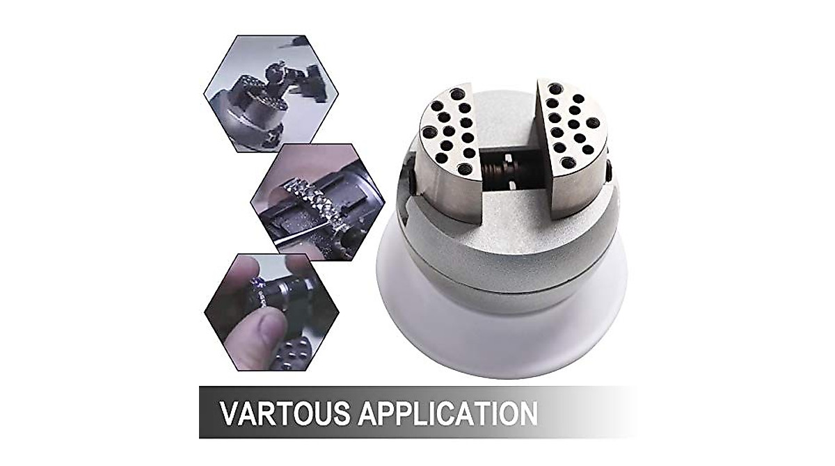 Ball Vise Engraving Tool for Jewelry & Stone Setting | 360° Rotation