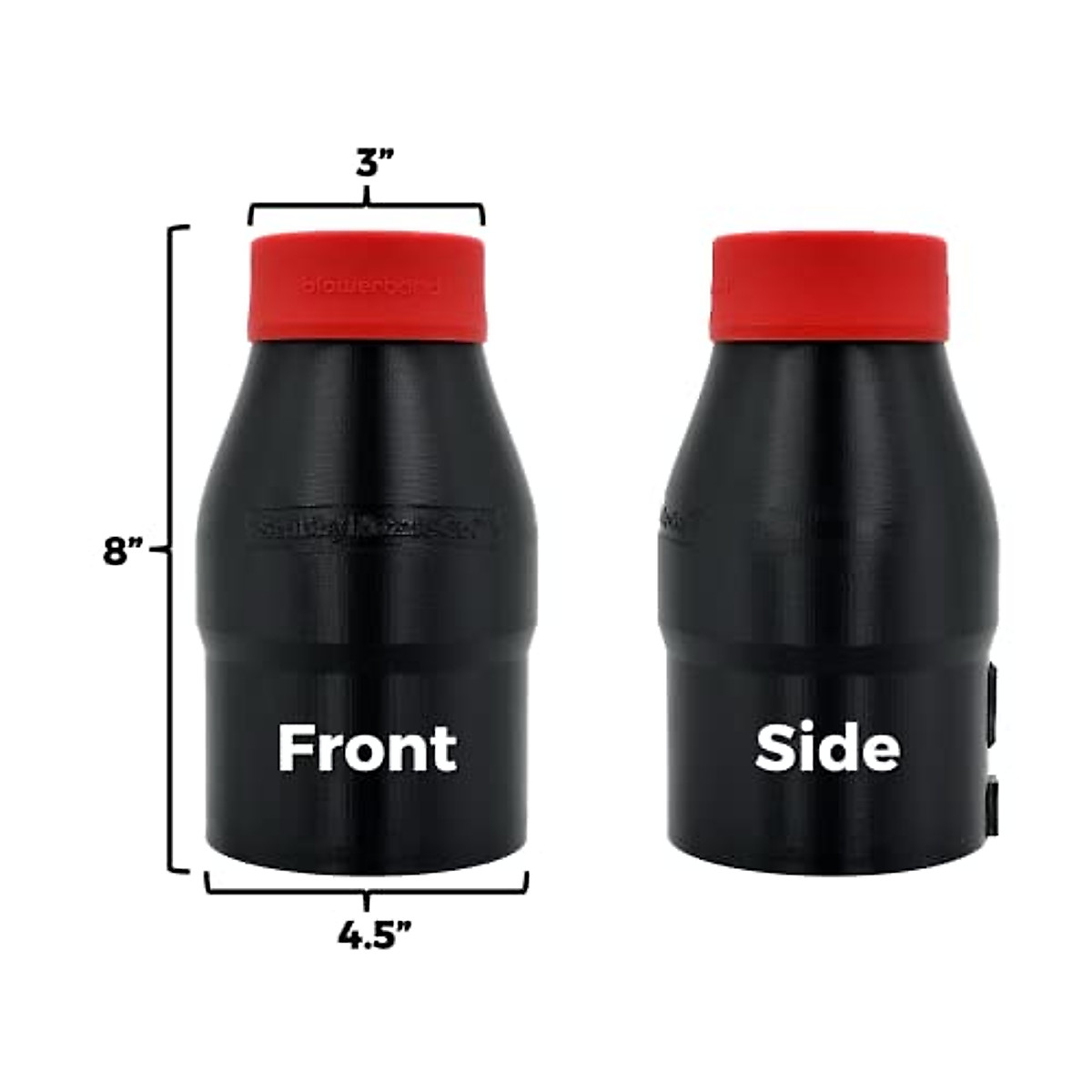 Stubby Nozzle Co. STUBBY Car Drying Nozzle for Milwaukee M18 Fuel Single Battery Leaf Blowers (2724-20 and 2728-20)