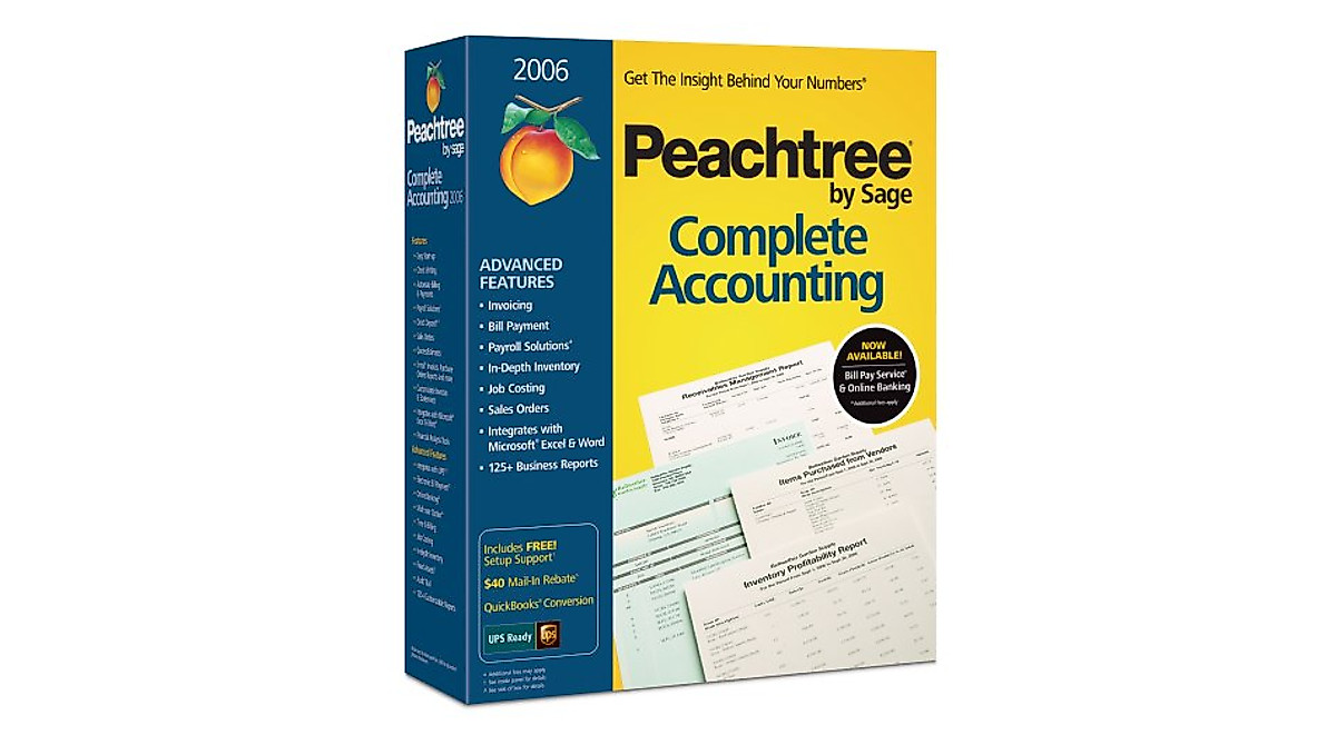 Peachtree Complete Accounting Software - 2006 Edition
