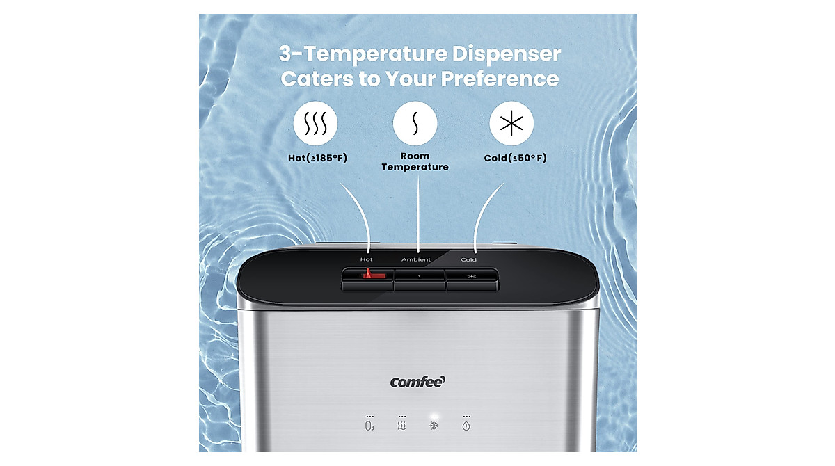 Comfee Ozone Self-Cleaning Water Cooler - Fast & Efficient