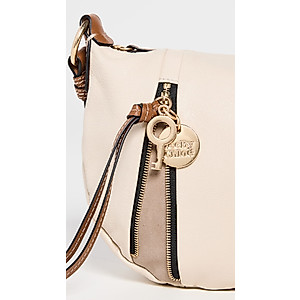 See by Chloe Indra Moon Bag Cement Beige One Size