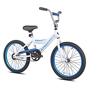 Kent 20" Street Metal, White, Boy's BMX Bike