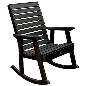 Highwood Weatherly Rocking Chair, Black
