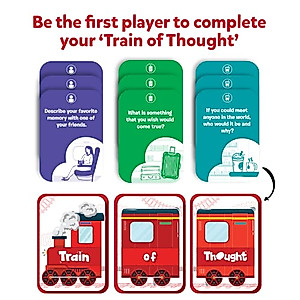 Skillmatics Card Game - Train of Thought, Family Connection & Conversation Starters, Gifts for Ages 6 and Up