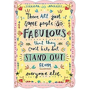 RSVP Birthday Greeting Card - So Fabulous : Can't Help But Stand Out