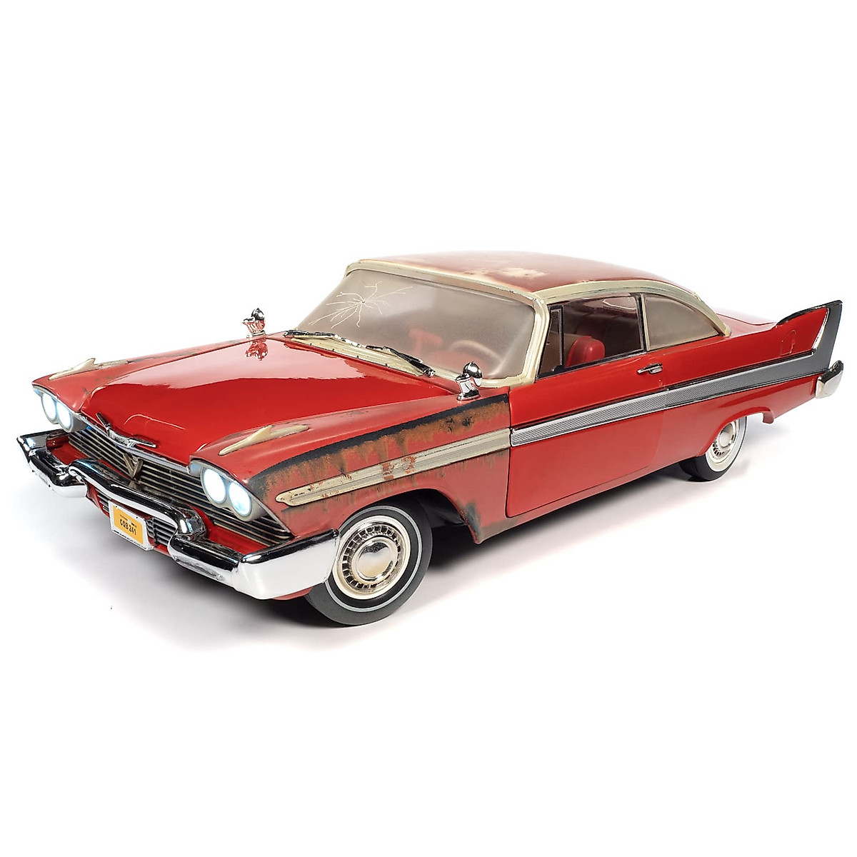 Silver Screen Machines - Christine 1958 Plymouth Fury (Partially Restored)