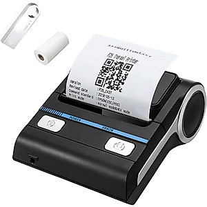 GZGYNADAST 80mm Bluetooth Portable Thermal Receipt Printer,only Compatible with Android/Windows, Can't Support iOS/ipad/MAC,3 inch Ticket Wireless Android Bill Invoice Printer for Small Business