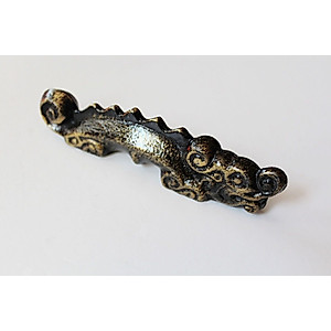 Cast Iron Dragon Shape Brush Rest Calligraphy Painting Sumi-e Tool