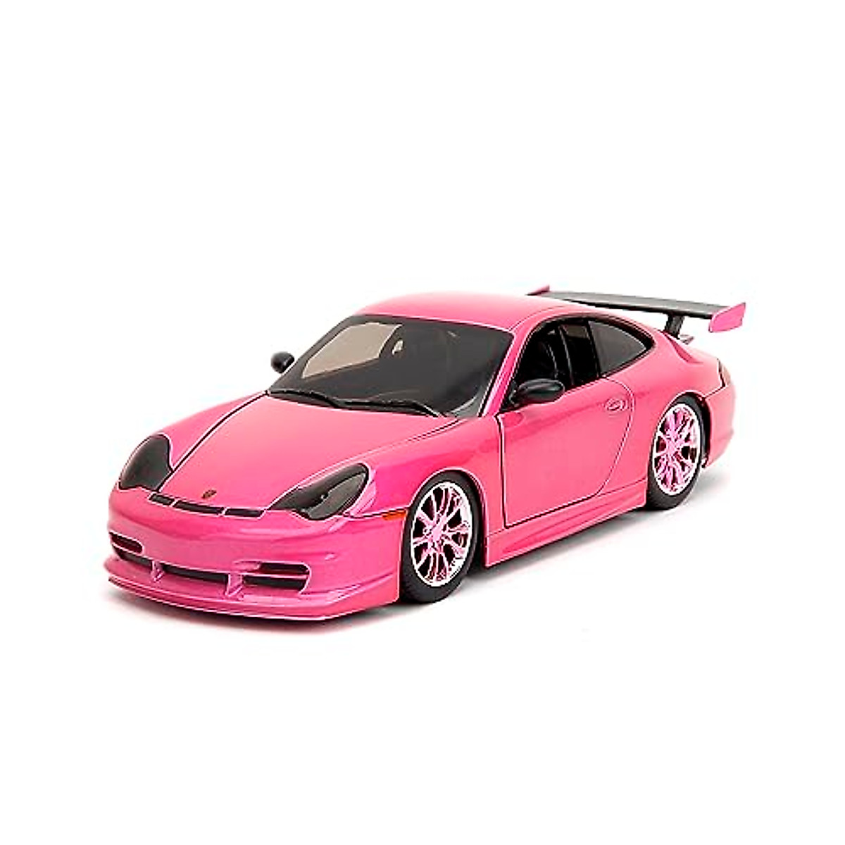 Pink Slips 1:24 Porsche 911 GT3RS Die-Cast Car, Toys for Kids and Adults(Pink)