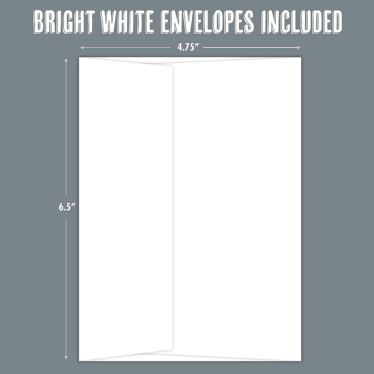 Koko Paper Co Snowy Winter Wonderland Baby Shower Invitations and Diaper Raffle Tickets | 25 Fill-in Invitations, 25 Bright White Envelopes and 25 Diaper Raffle Tickets | 75 pcs Total | Printed on Heavy Card Stock.