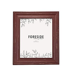 Foreside Home & Garden FFRD06232 8X10 Dalton Photo Frame Red