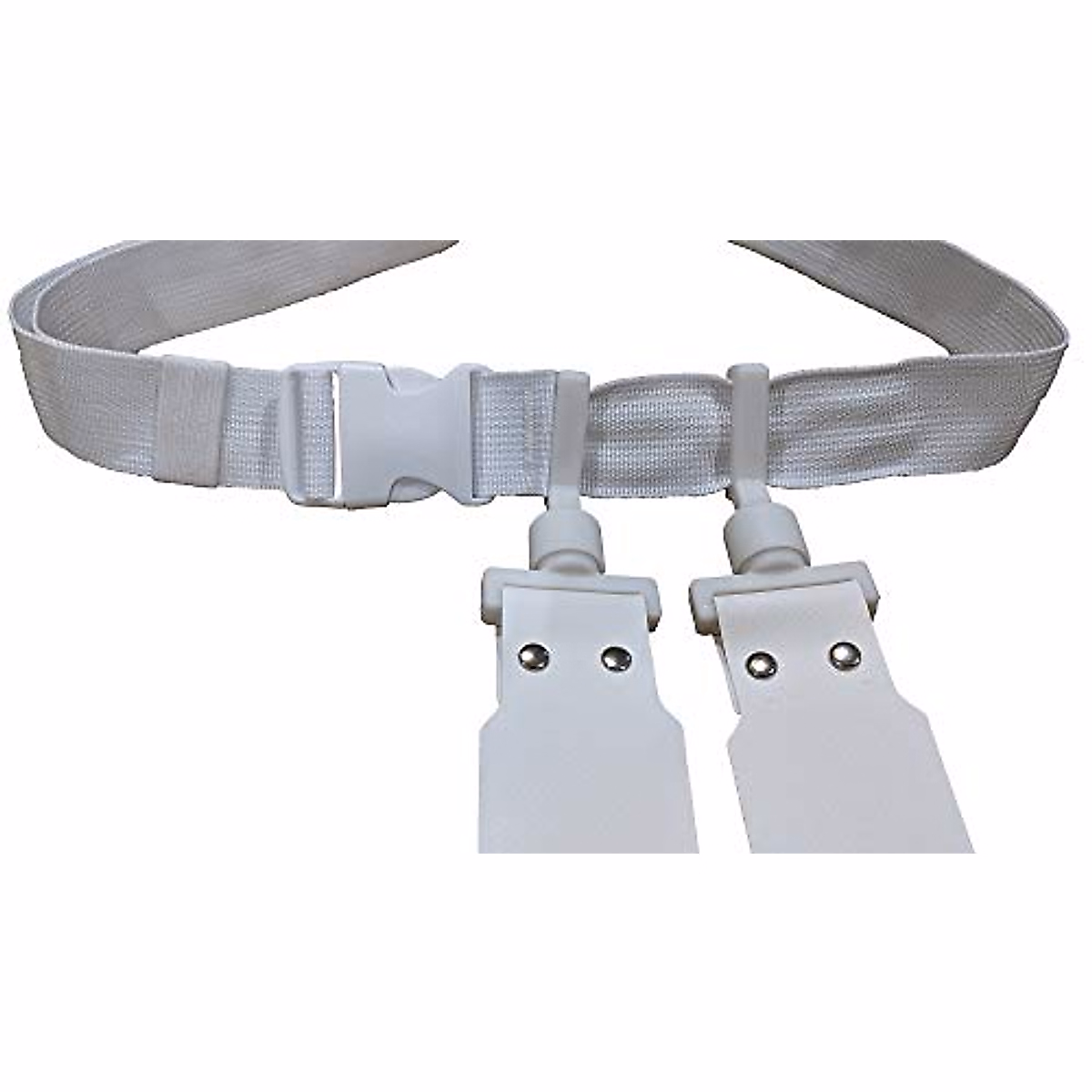 Public Sports Flag Football Belt - 2 Flags - Single (White)
