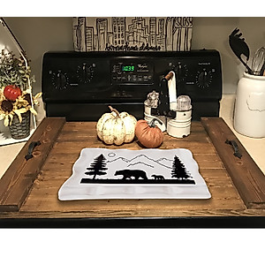 Spoon Rest Spoon Holder for Stove Top Spoon Rest for Kitchen Counter Spoon Rest for Stove Top Ceramic Spoon Rest Hold 3 Spoon bear-picture