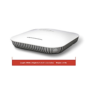 Fortinet FortiAP 431F | 4x4 Wi-Fi 6 (802.11ax), Indoor Wireless AP: Tri-Radio, Internal Antenna, 1 x 2.5 GE & 1 x GE RJ45 Ports (FAP-431F-A)