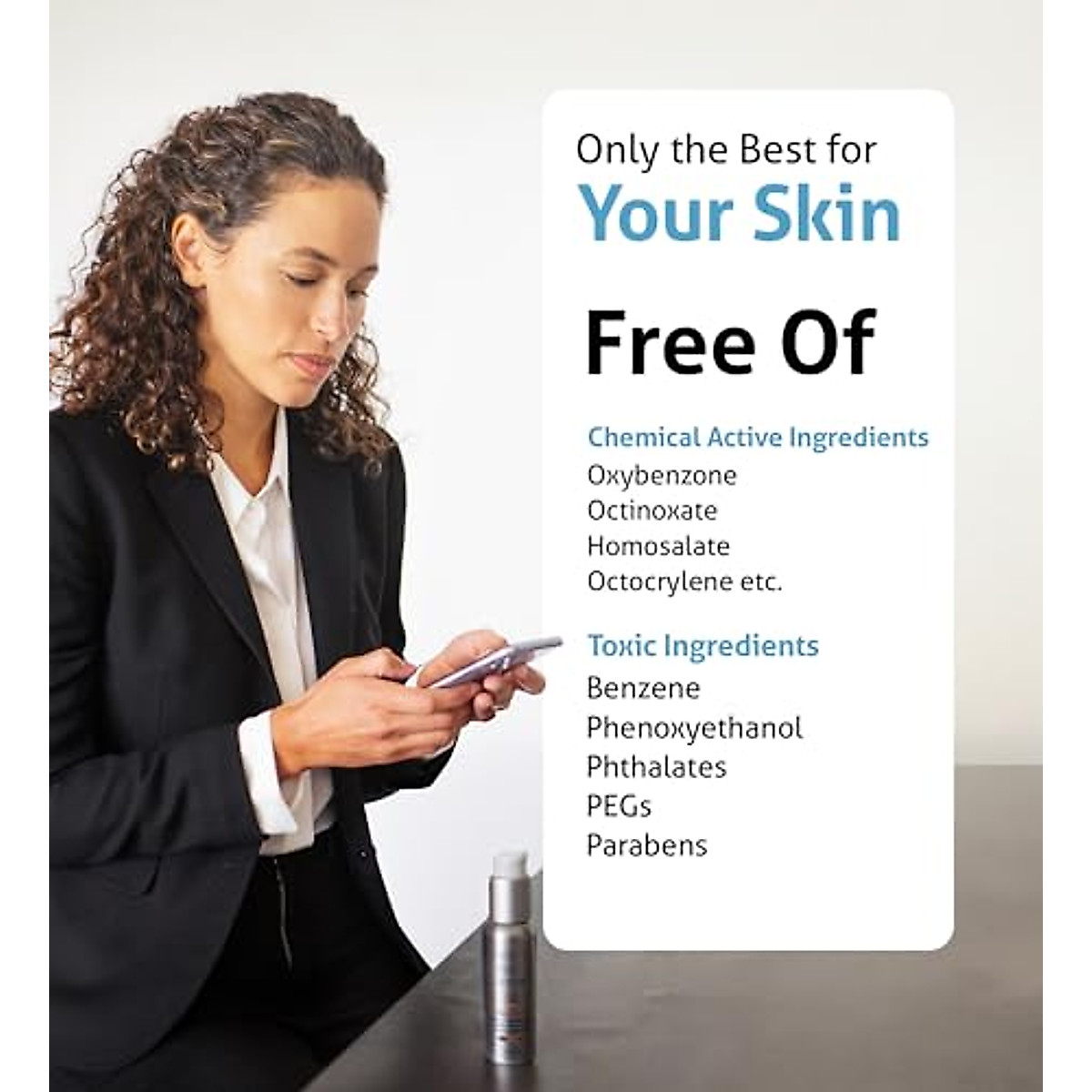 Tinted Drops - SPF 30 F/L Facial Mineral Moisturizer Sunscreen. Broad Spectrum, Vegan, Natural, and Sustainable. 2 oz