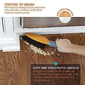 Replacement Part For Casabella CB-, Handheld Brush With Dustpan Cleaning Set, Orange/Graphite # compare to part 56366