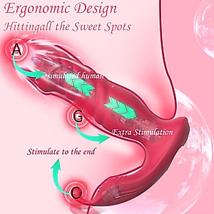 Muscle Massage for Relaxation, USB Recharging Portable Massagers, Body Massager Waterproof Mute Design with Various Modes Massagers for Girls Women Neck WGN43