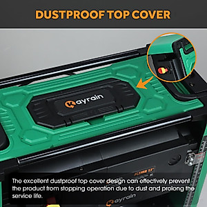 （Updated Model）Kayrain 13IN Power Benchtop Planer with HSS Double-sided Use Blades Electric Thickness Planer 15A 2000W Powerful Motor Wood Planers for Woodworking