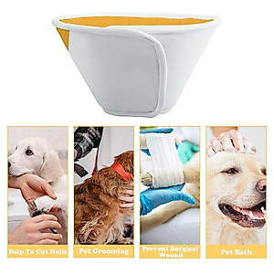 People's Flag of Milwaukee Soft Dog Cone Collars Protective Adjustable Cat Recovery Collar to Stop Licking S