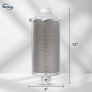 iSpring FWSP100ARJ Spin Down Sediment Filter Replacement Cartridge, 100 Micron