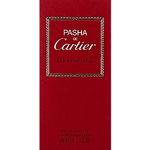 CARTIER Pasha de Cartier | Eau de Toilette | Fragrance for Men | Classic Fougere Accord with Lavender and Patchouli | 100 mL / 3.3 fl oz