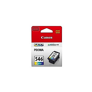 Canon CL-546 - Print Cartridge - 1 x Colour (Cyan, Magenta, Yellow) - 180 Pages - for PIXMA MG2250, MG2450, MG2550