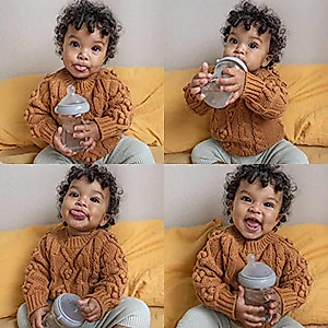 haakaa Gen.3 Silicone Orthodontic Bottle Nipple - Teat Attachment Compatible with Baby Bottles (Glass/Silicone) - Slow Flow - 2 pcs.