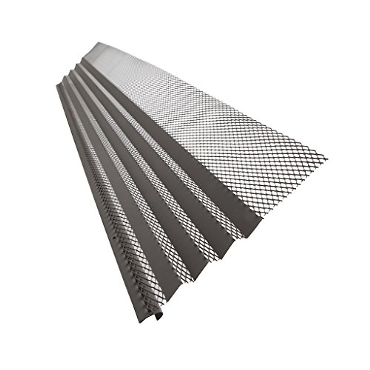 Amerimax Home Products 638010 Hoover Dam Gutter Guard, Dark Gray, 10 Count (Pack of 1)