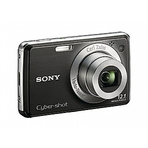 Sony Cybershot DSC-W220 12.1MP Digital Camera with 4x Optical Zoom with Super Steady Shot Image Stabilization (Black)