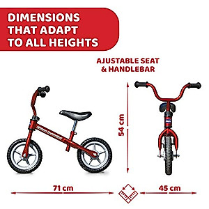 Chicco Red Bullet Balance Training Bike