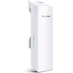 TP-Link Long Range Outdoor WiFi Transmitter – 2.4GHz, 300Mbps, High Gain Mimo Antenna, 5km+ Point to Point Wireless Transmission, Poe Powered W/Poe Adapter Included, Wisp Modes (CPE210) (Renewed)