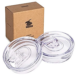 Skinny Tumbler Replacement Lid Fits for Skinny Tumbler 2.73-2.75 inches in diameter,2 Pack Splash Resistant Lids Sliding Covers, BPA Free