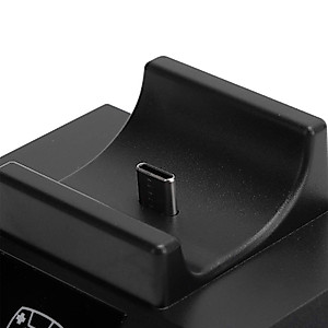 Controller Single Charging Stand for PS5, Charger Charging Docking Station with Display for PS5 Gamepad